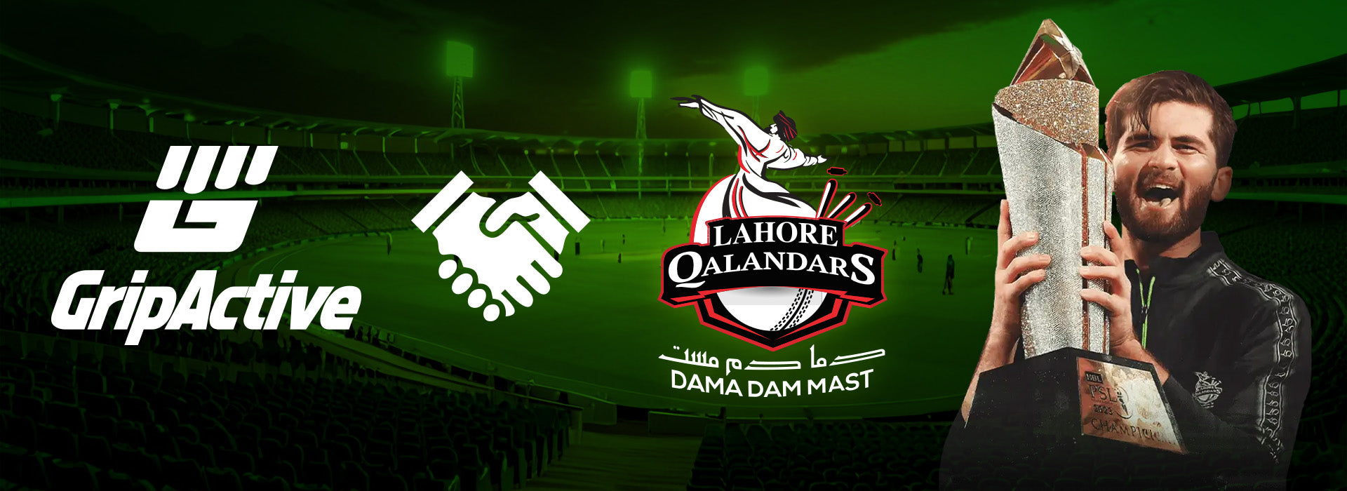 Grip Active Sportswear Partnership with Lahore Qalandars – Grip Active ...