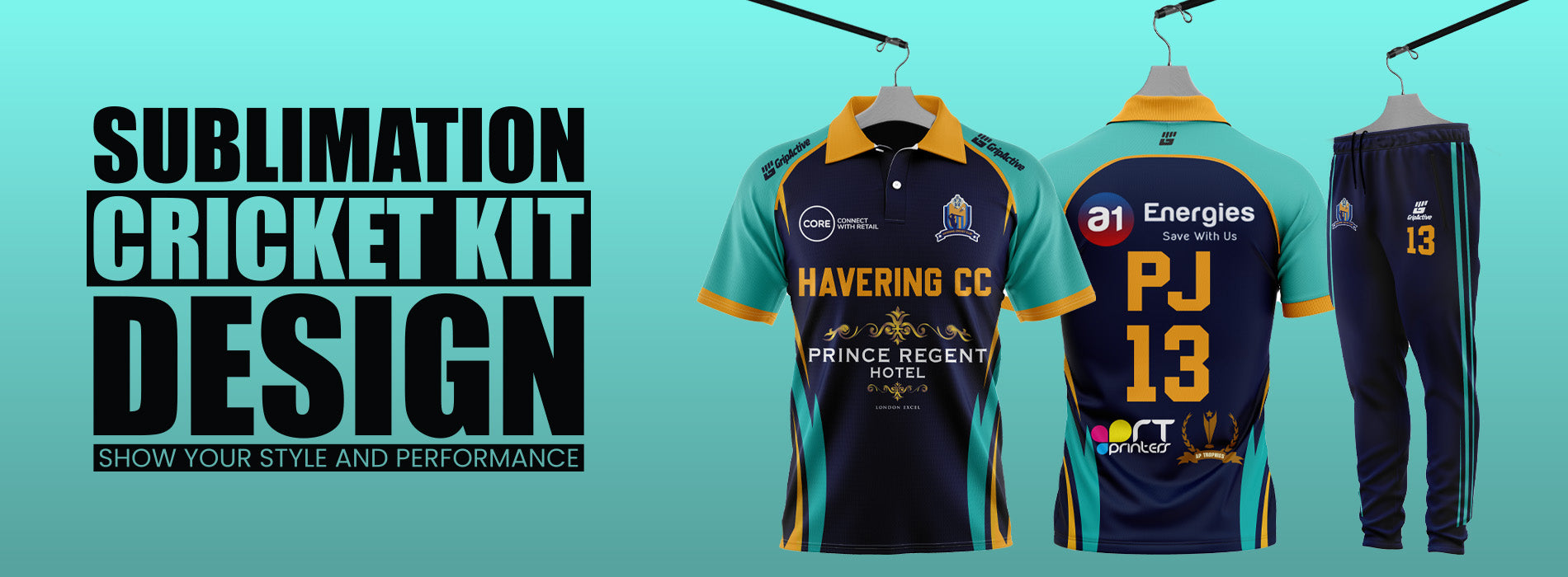 Sublimation Cricket Kit Design – Grip Active Pakistan